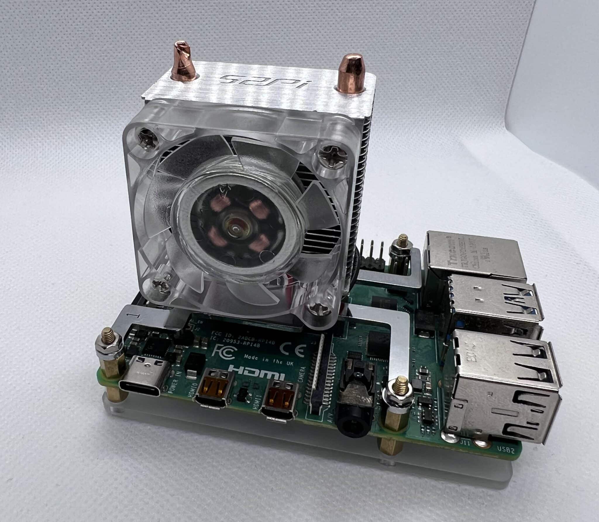 52Pi ICE Tower Raspberry Pi CPU Cooler Review - bret.dk