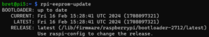 Update Raspberry Pi Bootloader - bret.dk